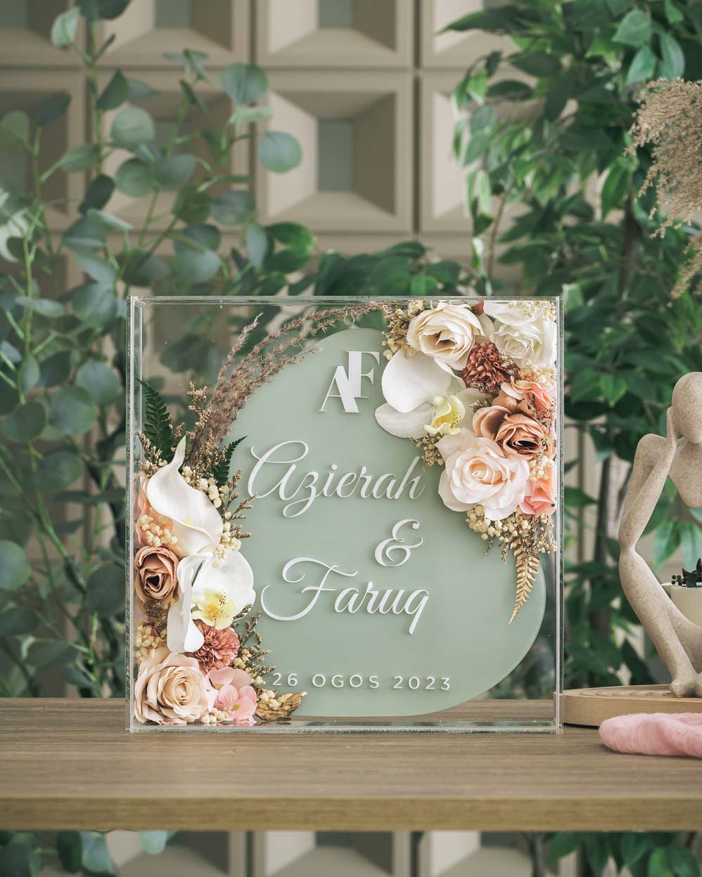 Acrylic Art Deco Western Frame – kwrcraft